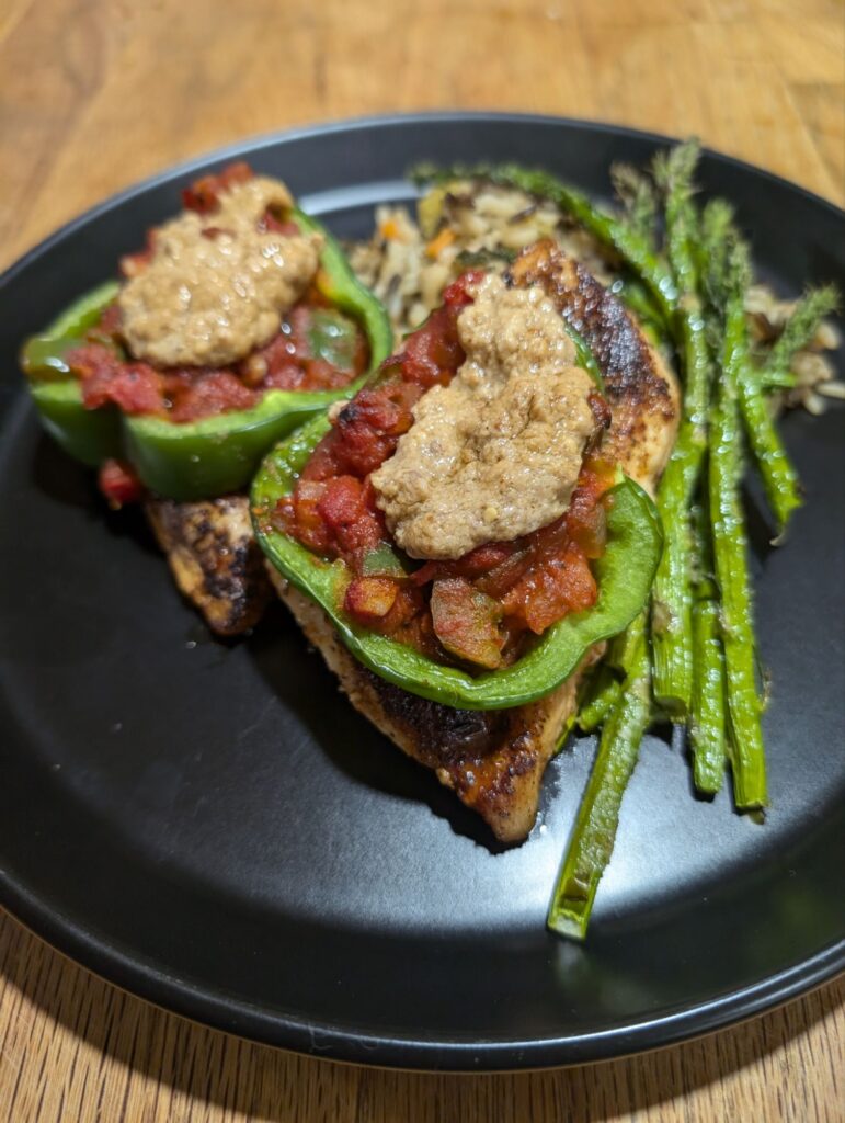 Creole Chicken/Flounder - Wright Writes Food
